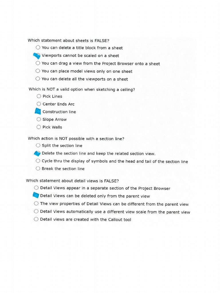 Sample Revit Test | PDF