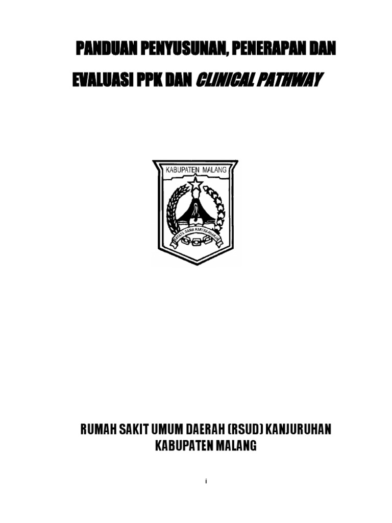 Panduan PPK dan Clinical Pathway RSUD Kanjuruhan | PDF