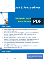 National Level Prepardness Checklist For Measles Outbreaks | PDF ...