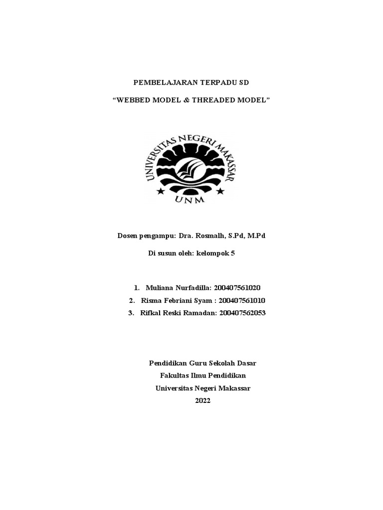 Webbed Model & Threaded Model | PDF