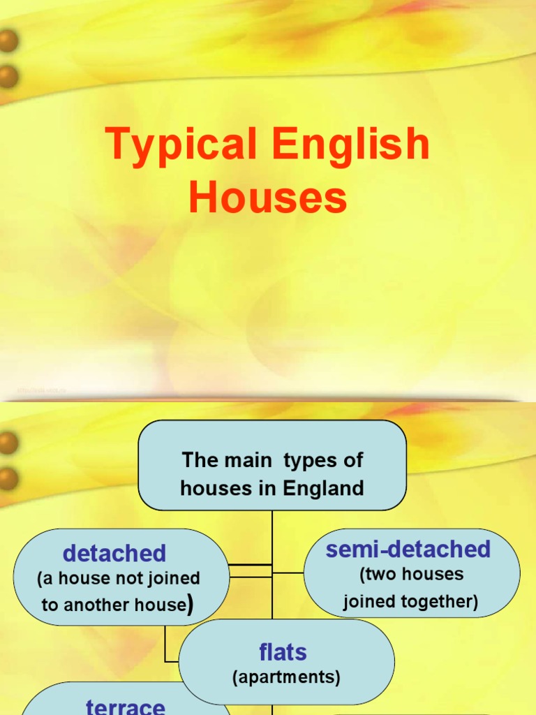 Types of English Houses Explained | PDF