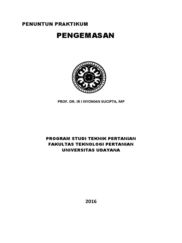 Buku Pengemasan | PDF