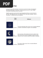Slides - Fases Da Lua e Sua Periodicidade | PDF | Lua | Terra