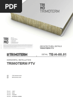 Trimoterm Façade System FTV Invisio | PDF | Sheet Metal | Building ...