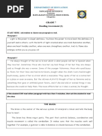 Grace Pass Test Instructions and Guidelines | PDF | Educational ...