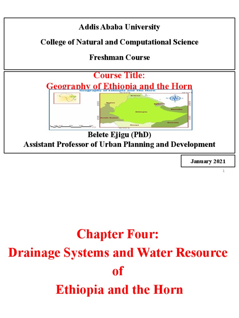 Freshman Geography Lecture 4 | PDF | Drainage Basin | River