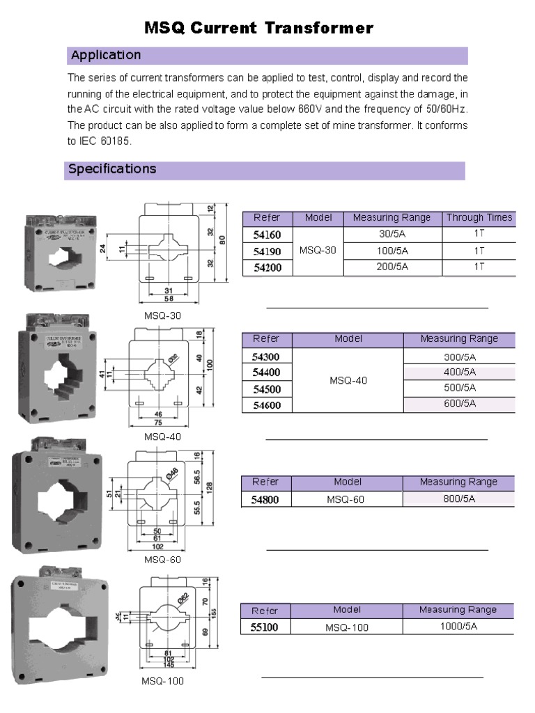 Ebchq MSQ Datasheet | PDF