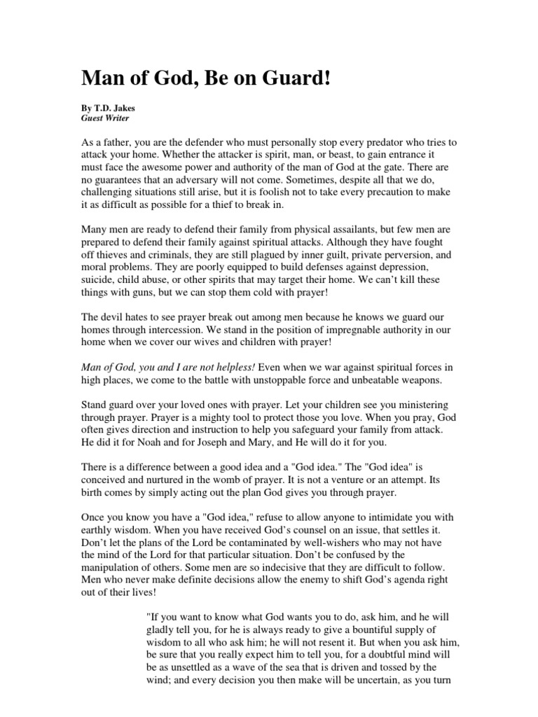 Guard Your Heart | PDF | Samson | Prayer