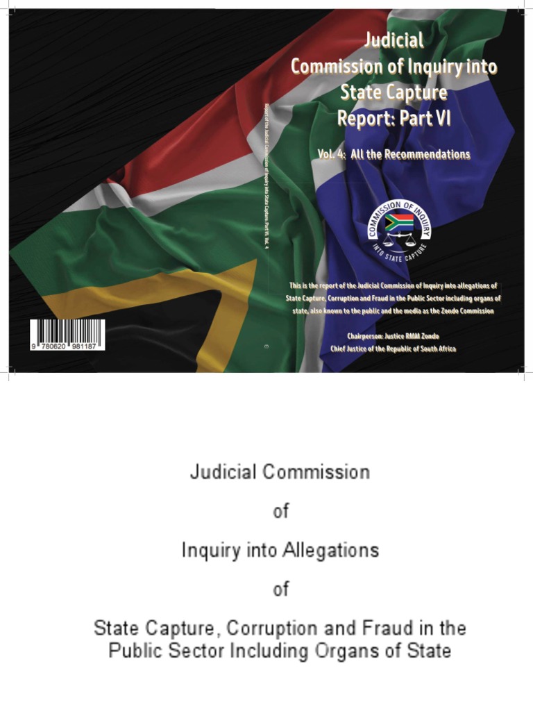 Summary of State Capture Inquiry Recommendations | PDF | Corruption ...