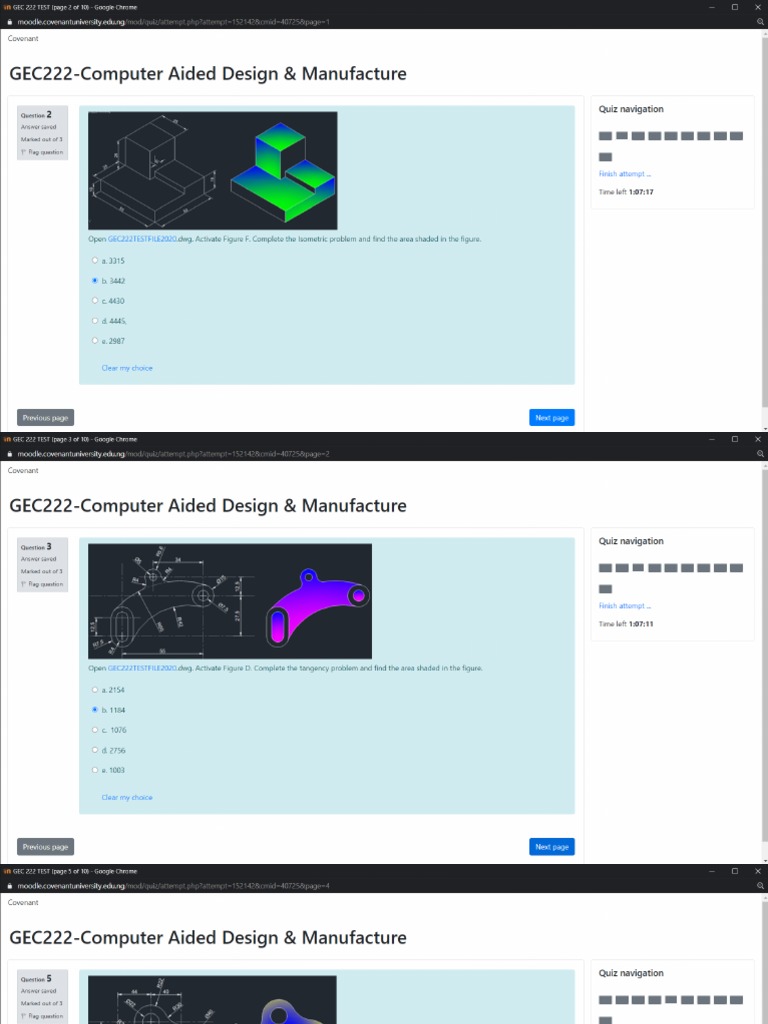 Autocad Test Questions | PDF