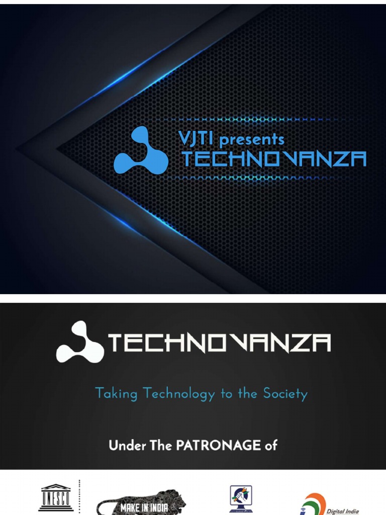Glimpses - VJTI Technovanza | PDF