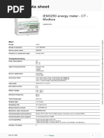 Product Datasheet - IEM3255 | PDF | Electricity | Manufactured Goods