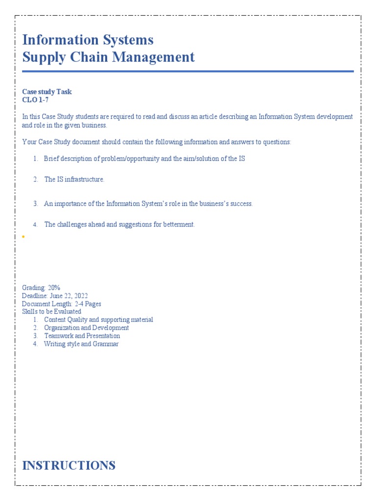 Case Study Assignment | PDF