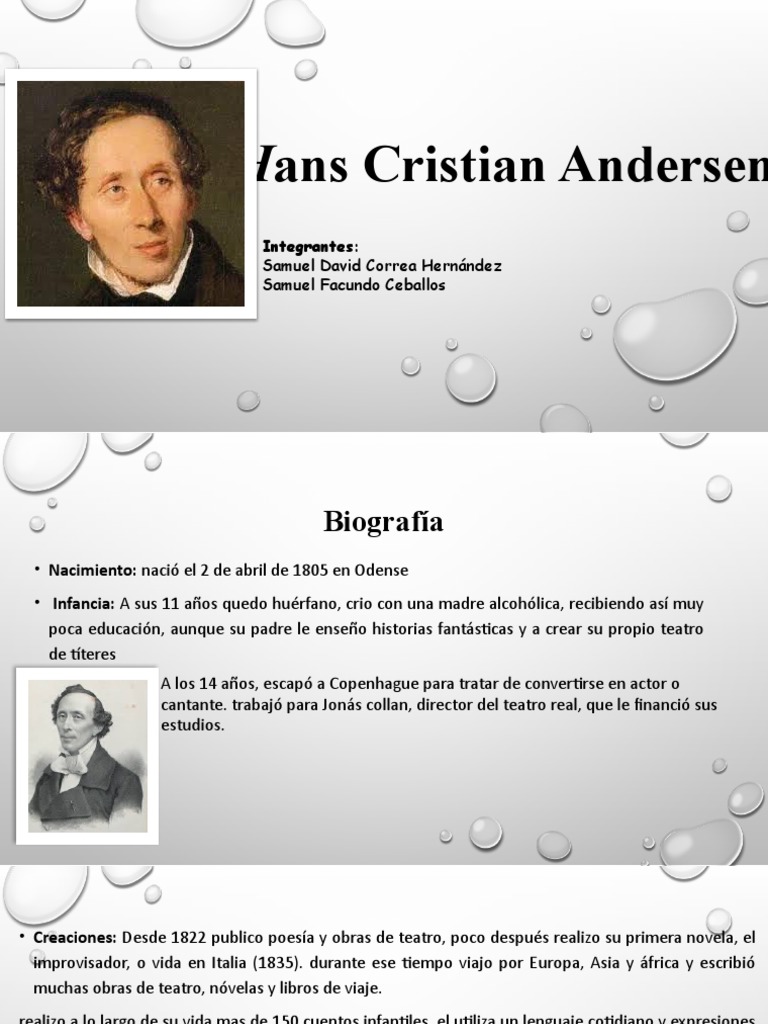 Hans Cristian Andersen | PDF | Hans Christian Andersen