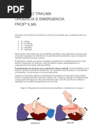 Resumo Prático - XABCDE DO TRAUMA | PDF | Sangramento | Medicina Clínica