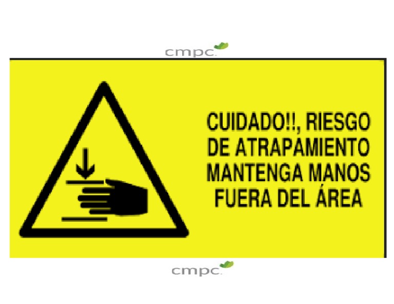 Señalética Atrapamiento Mano | PDF