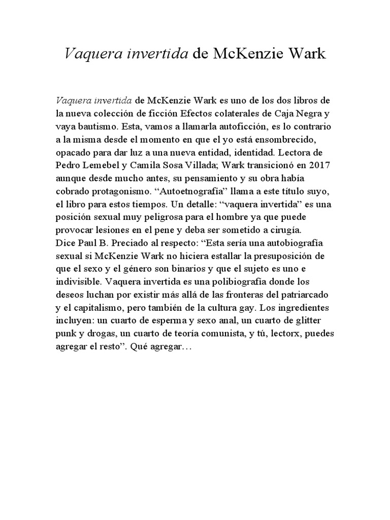 Vaquera Invertida | PDF | Psicoanálisis | Libros