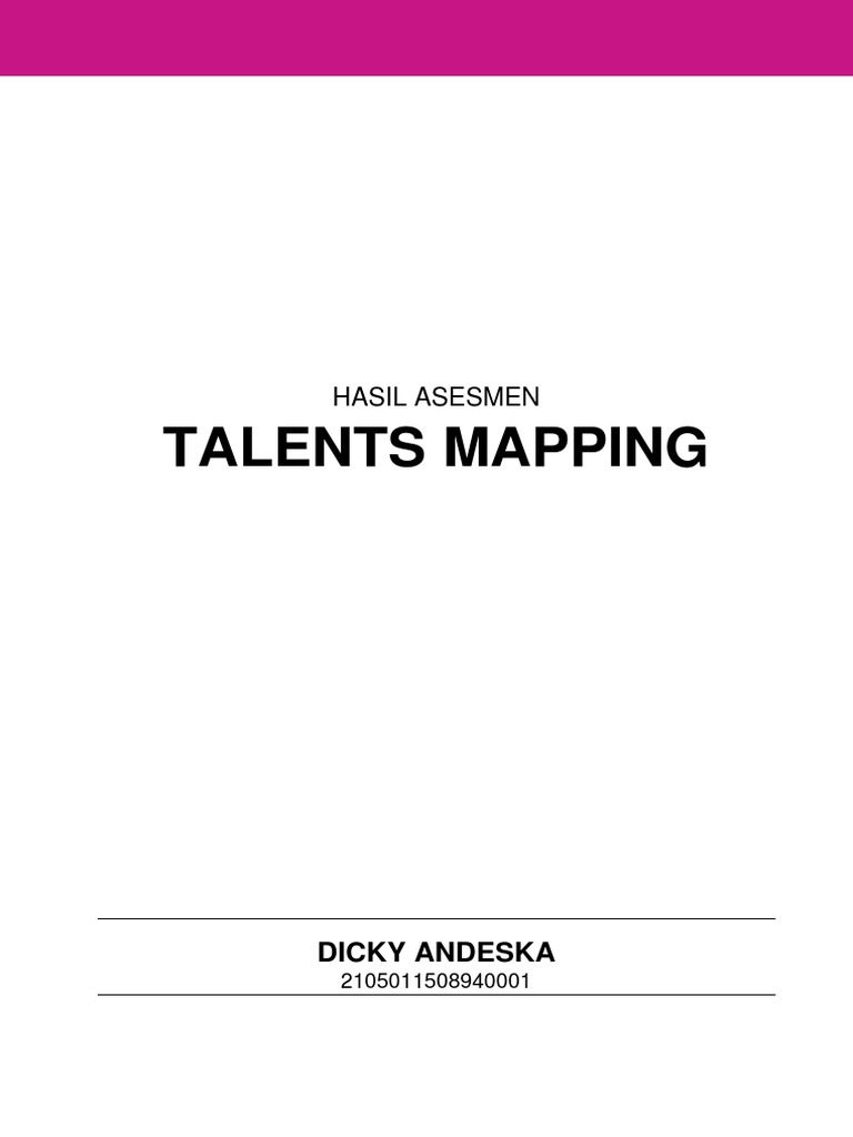 Talent Mapping | PDF
