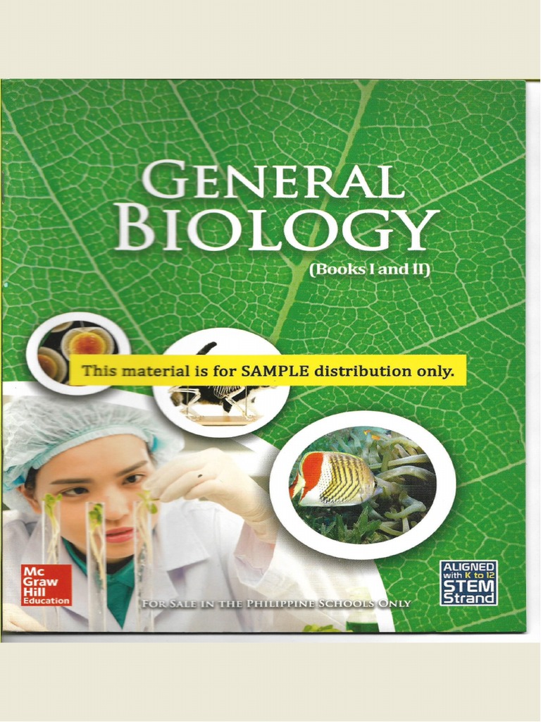Gen. Biology Book 1&2-Sample PDF | PDF