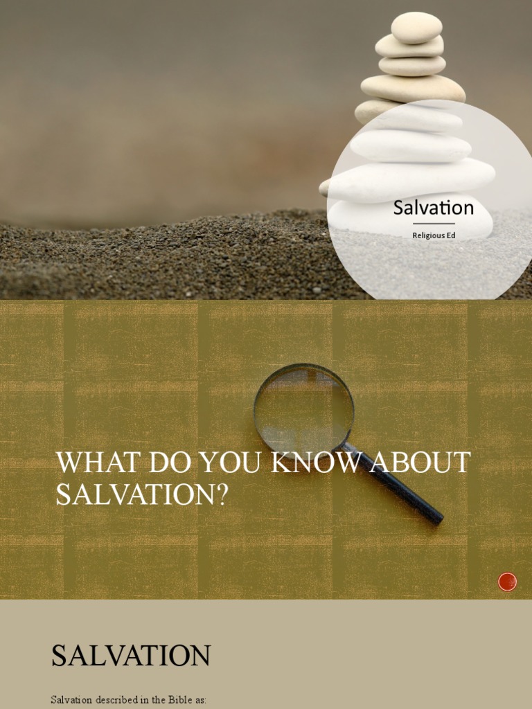 An In-Depth Exploration of Key Christian Concepts Related to Salvation ...