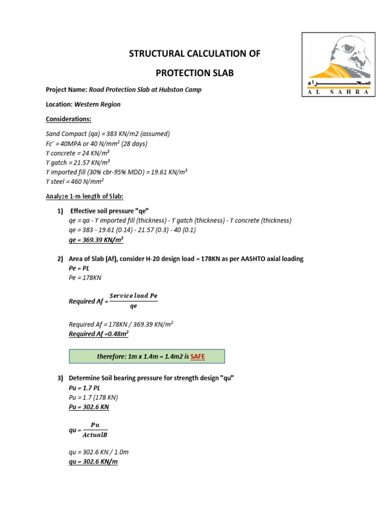 Protection Slab | PDF