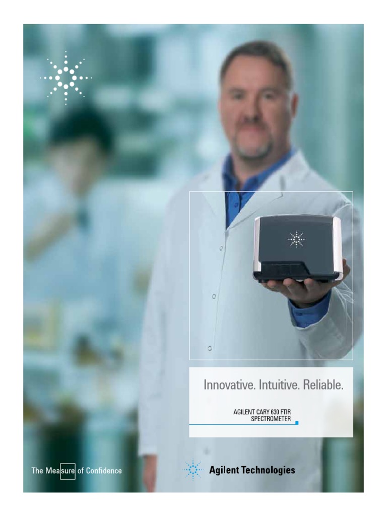 Brosur FTIR Cary 630 Agilent | PDF | Ultraviolet–Visible Spectroscopy ...