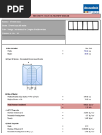 Typical Mullion Stiffener Properties Ref | PDF | Bending | Stress ...