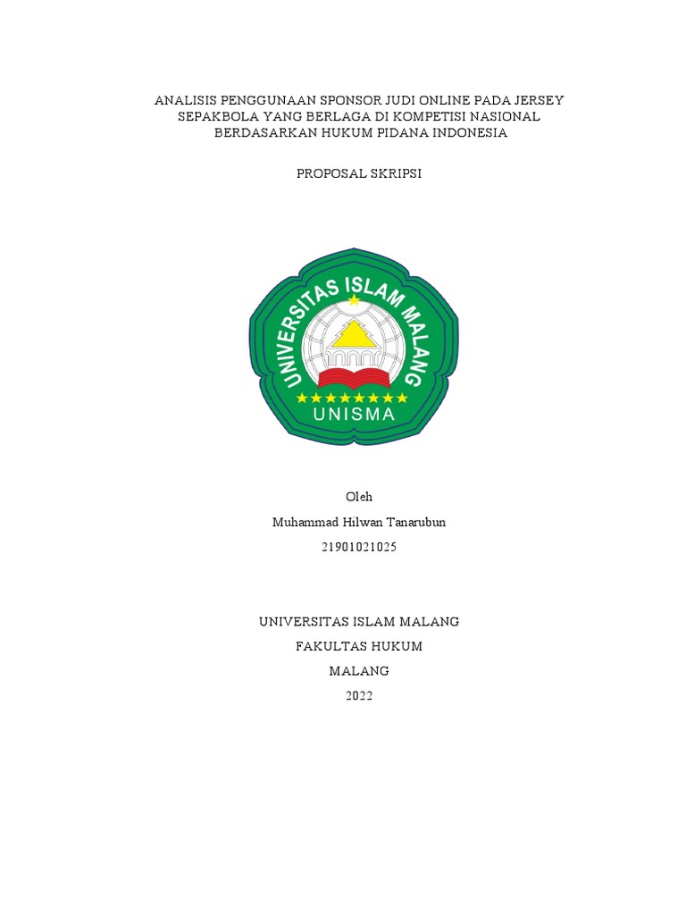 Draf Proposal Skripsi | PDF