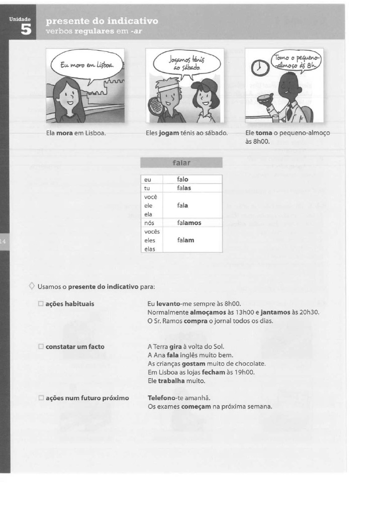 Verbos Regulares - AR | PDF