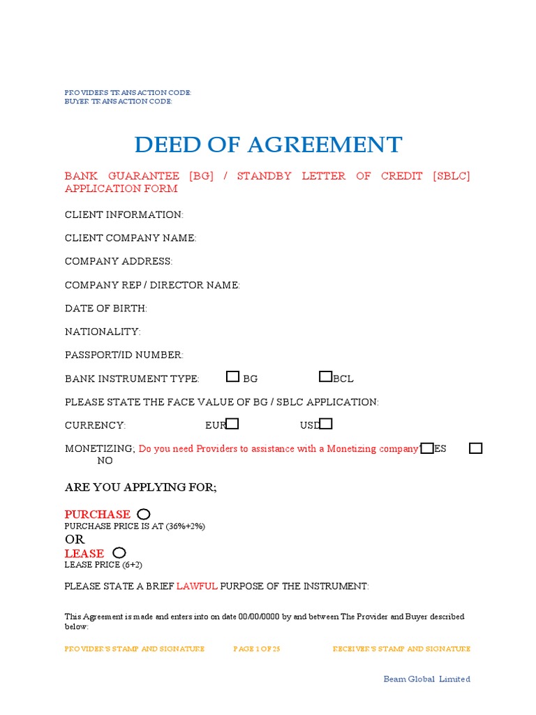 Bgfu - D.O.A | PDF | Letter Of Credit | Financial Transaction