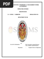 Unit-Wise Question Bank: 8M Questions | PDF | Operating System | File ...