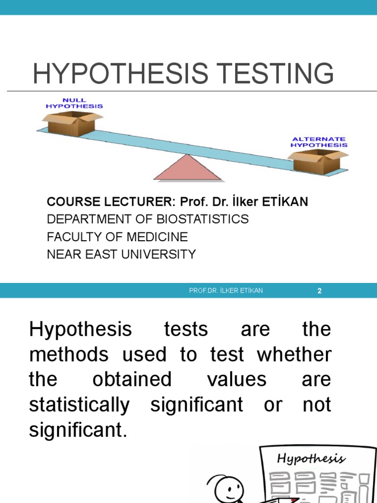 Understanding Hypothesis Testing Basics | PDF | Statistical Hypothesis ...