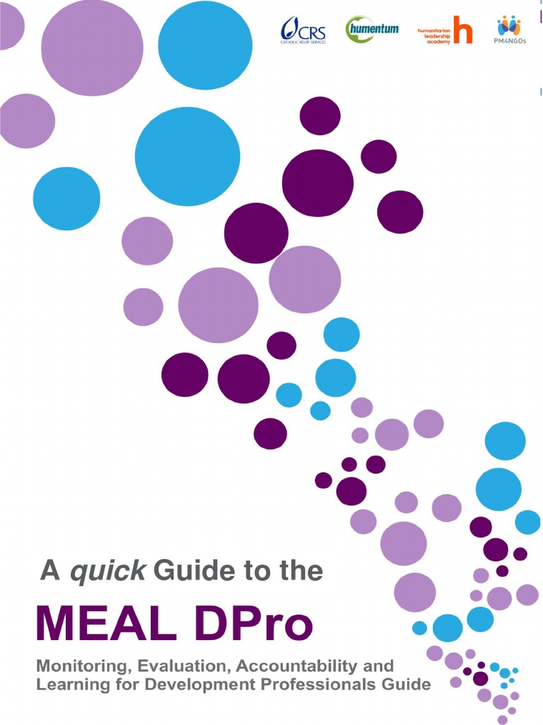 Quick Guide To The MEAL DPro | PDF | Sampling (Statistics) | Level Of Measurement