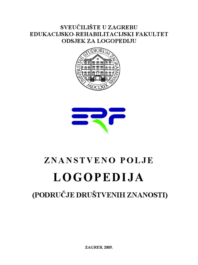 Logopedija Znanost | PDF