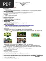 Detailed Lesson Plan For Grade 6 TLE | PDF | Waste | Greenhouse Effect