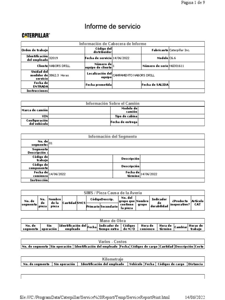 File - C - ProgramData - Caterpillar - Service Report - Temp - Servic ...