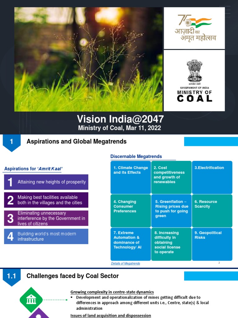 MoC - Vision 2047 - 12th Mar - v30.1 | PDF | Carbon Capture And Storage ...