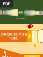 TULA - Sa Panahon NG Kilusang Propaganda | PDF