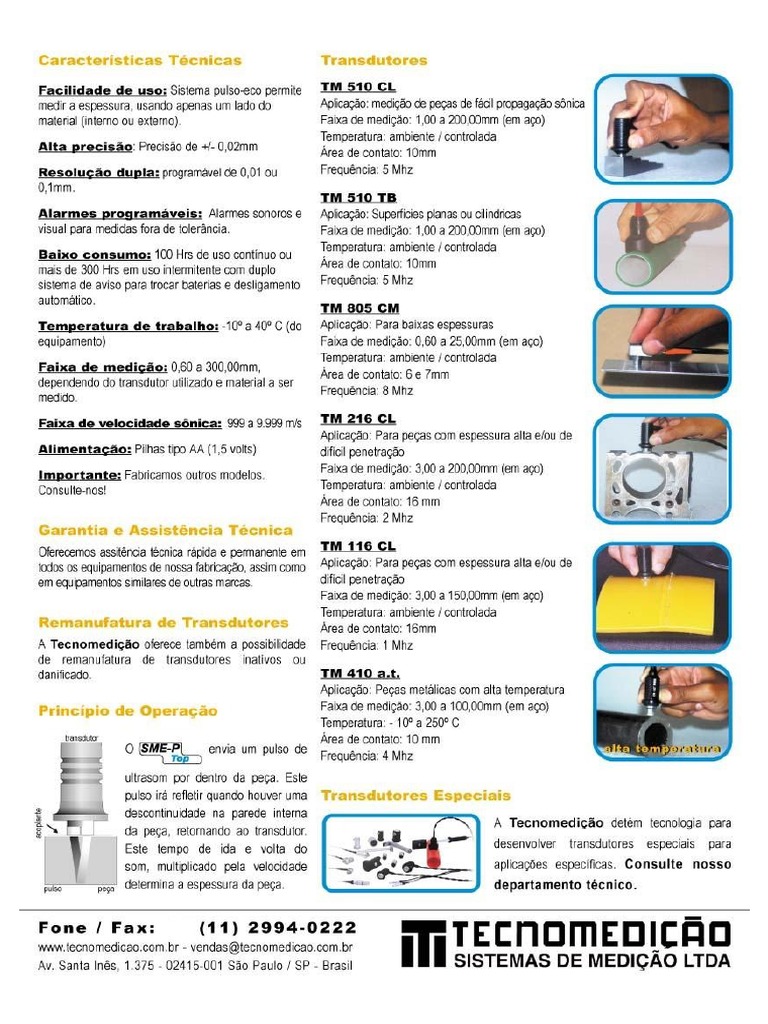 Transdutores Ultrassom | PDF