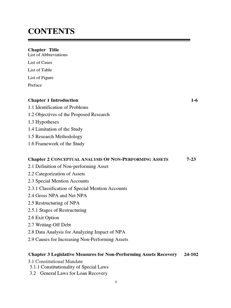 Chapter Title: List of Abbreviations List of Cases List of Table List ...
