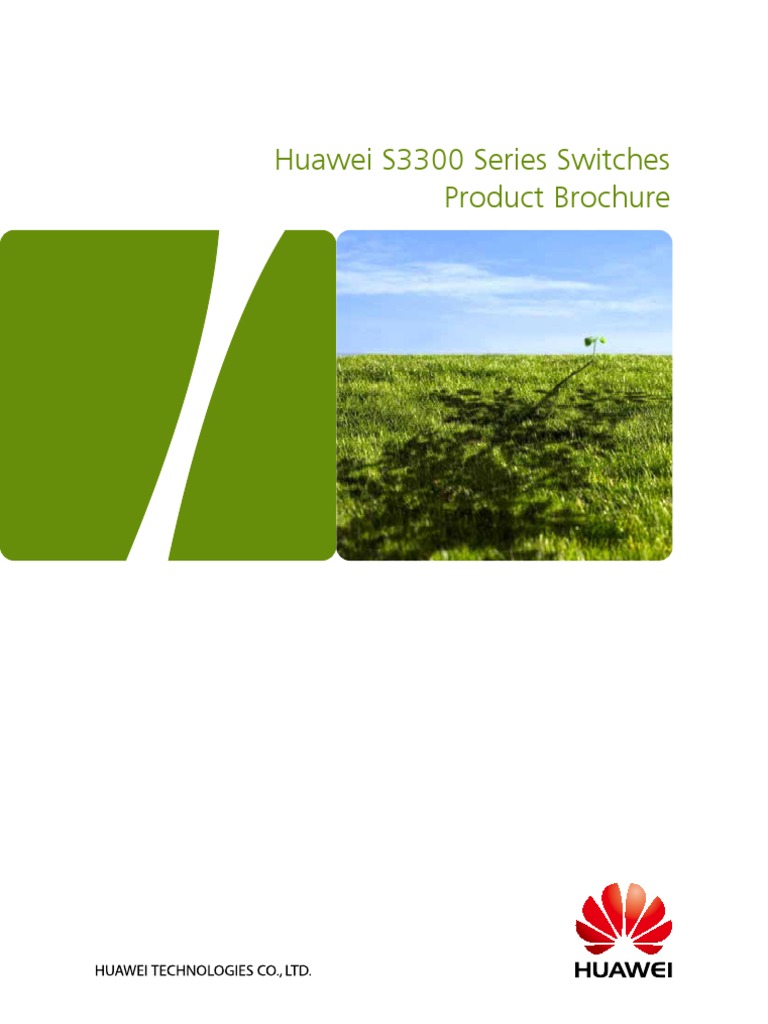 Huawei S3300 Series Switches Product Brochure | PDF | Computer Network ...
