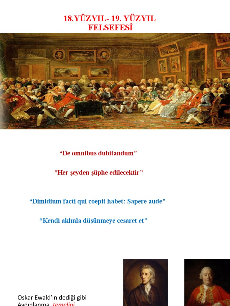 18-19.yy Felsefesi | PDF