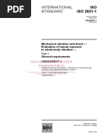 Iso 2631 1 1997 | PDF | International Organization For Standardization ...