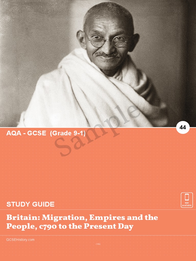 Samp Le: Britain: Migration, Empires and The People, c790 To The ...