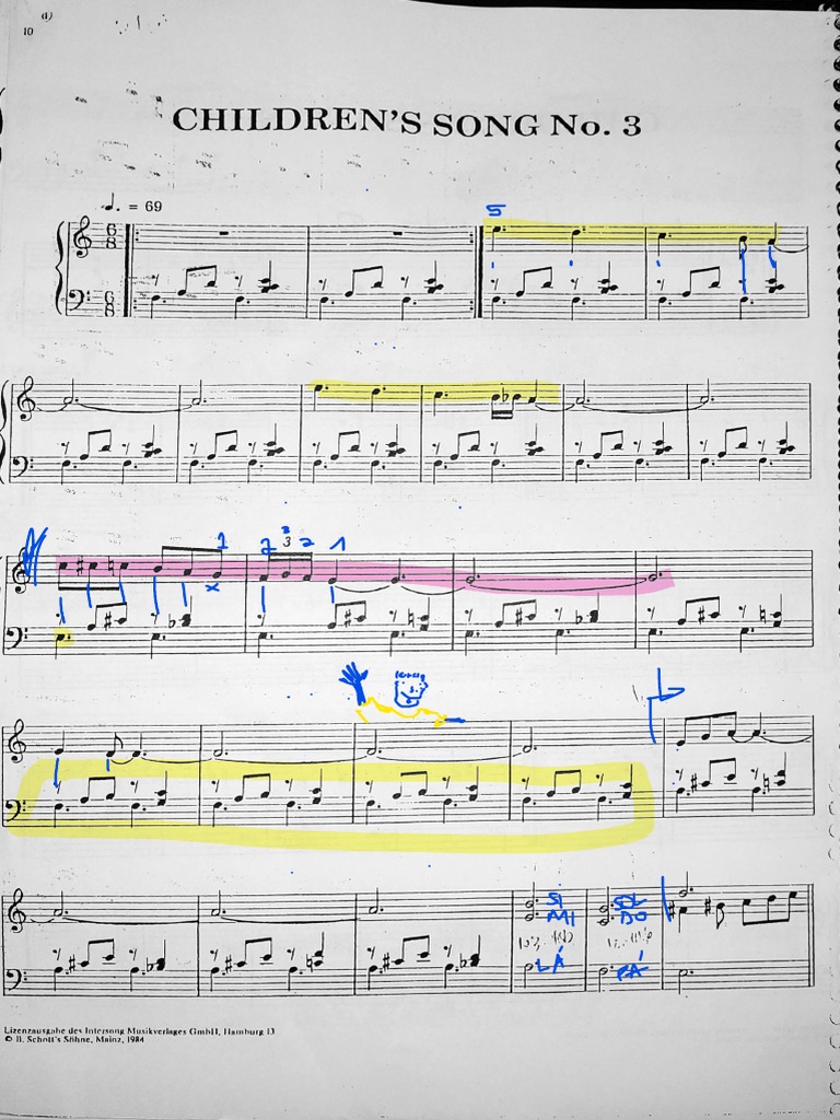 Children - S Song #3 (Chick Corea) | PDF