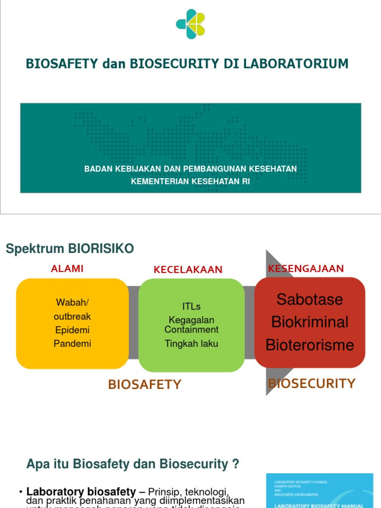 2022 - Biosafety Dan Biosecurity Laboratorium | PDF