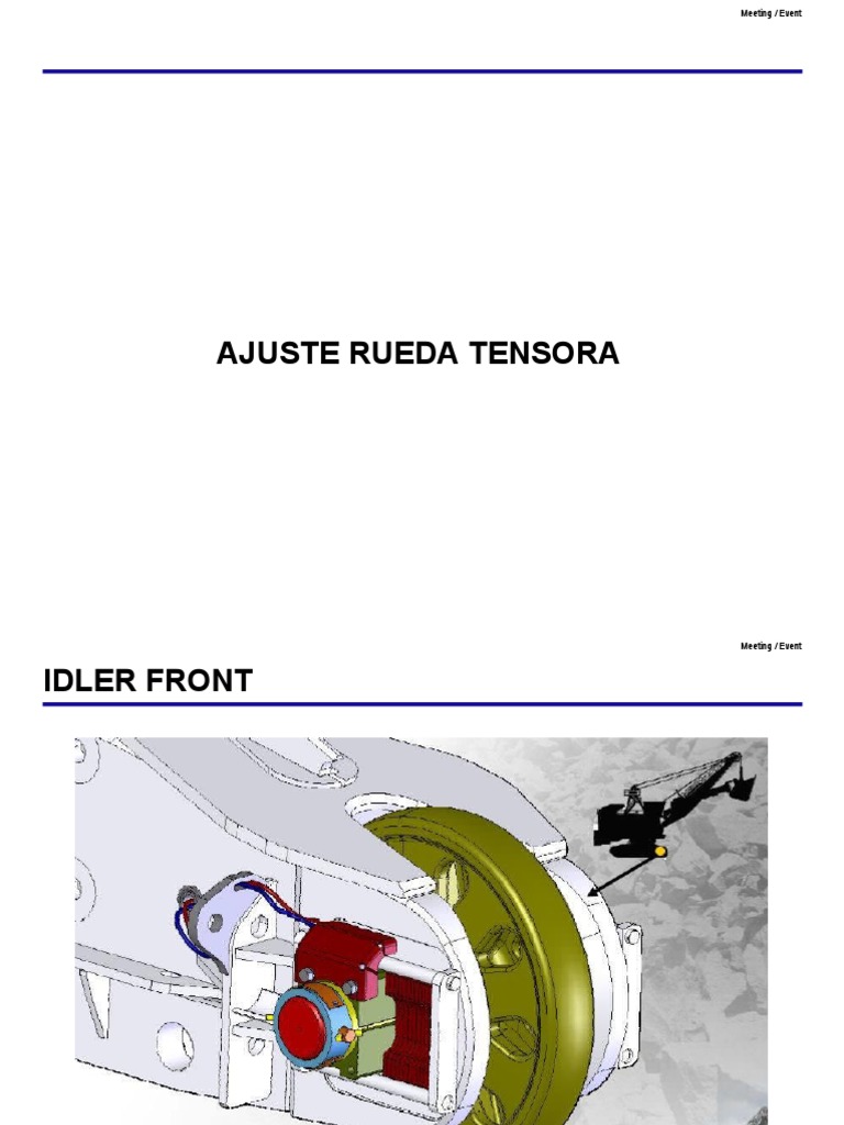 Instructivo Rueda Tensora | PDF