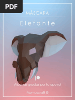 Máscara Puppet - Premium Momuscraft | PDF