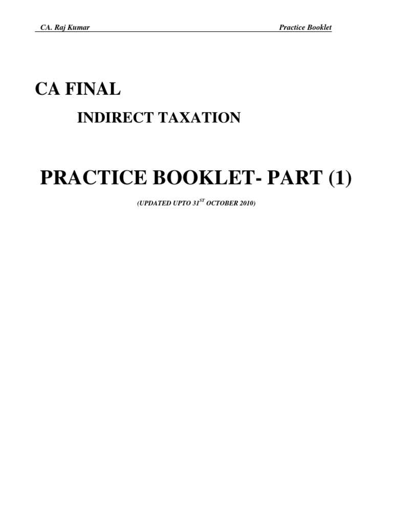 Practice Booklet | PDF