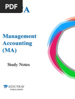 MA Study Notes and Question Bank | PDF | Accounting | Internal Rate Of ...